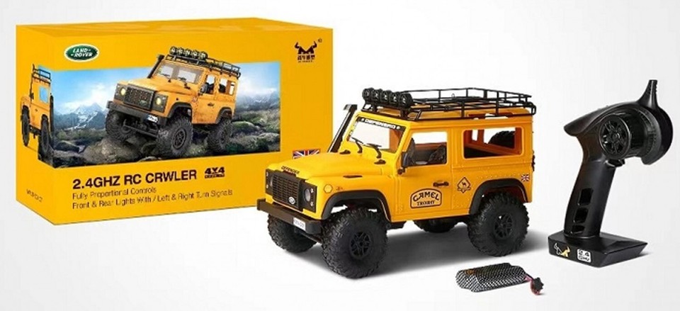 1:12 RC Land Rover DEFENDER 98 Camel Trophy Crawler Truck w/ Decals 4X4 ...