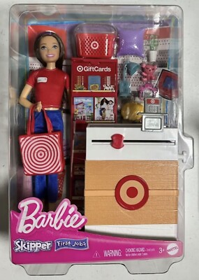 Barbie Skipper Target Barbie First Jobs Exclusive Mattel Doll & Playset ...