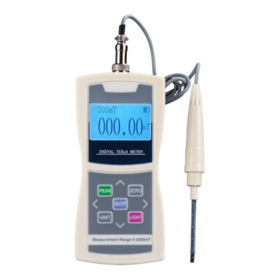 Tesla Meter Digital Gauss Meter Gaussmeter Magnetic Flux Meter Radial ...