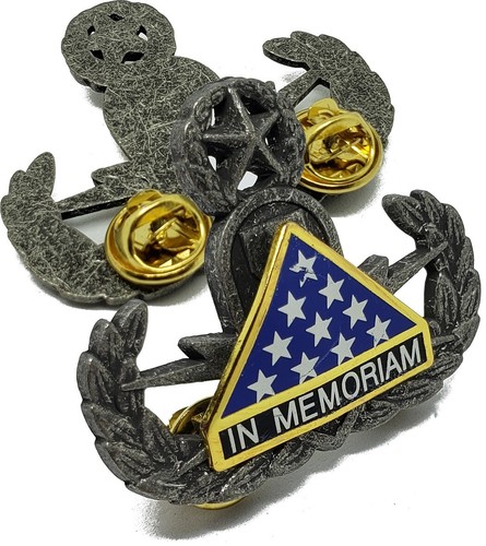 MASTER Explosive Ordnance IN MEMORIAM Badge EOD Bomb Disposal Military ...