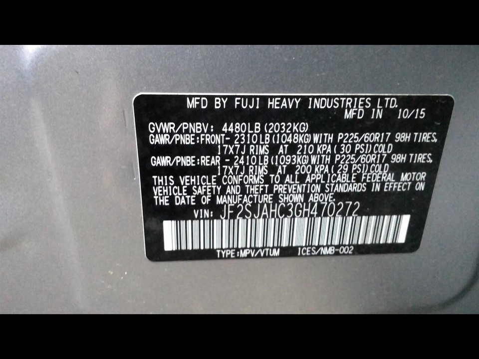 Used Ignition Immobilizer Module fits: 2016 Subaru Forester Theft ...