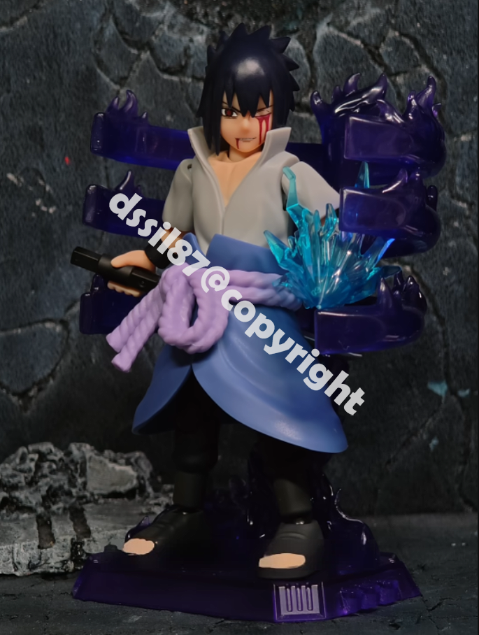 Blokees NARUTO SHIPPUDEN Galaxy Version 04 Uchiha Sasuke Assembly Model ...