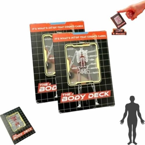 Hislaves The Body Deck Human Anatomy Playing Cards Gift for Med ...