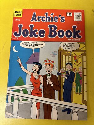 Archie Comics - Archie's Joke Book - No. 70 -1963 12 Cent Bagged ...