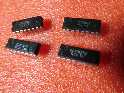 Lot of 4: RCA CD4019B (CD4019) DIP IC - NOS. USA Seller, fast ship! | eBay
