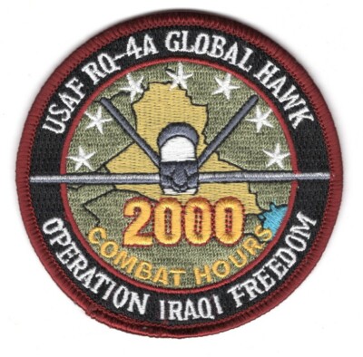 USAF Air Force Patch: 12th Expeditionary Recon Squadron, 2000 Combat ...