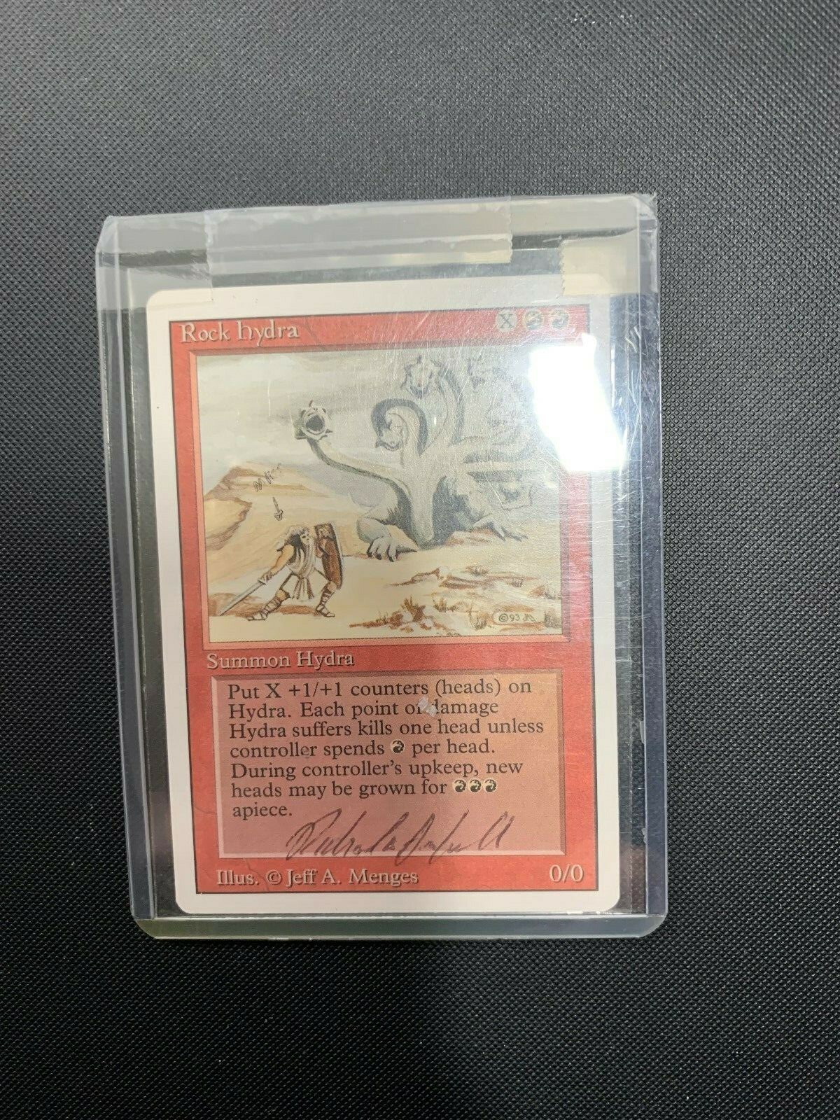 Magic the Gathering; Richard A Garfield personalized and signed card ...