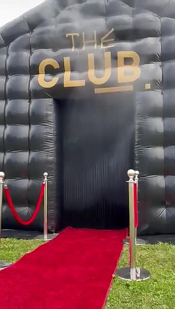 18x18FT Inflatable Night Club Tent Inflatable DJ Party Nightclub Tent ...