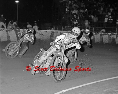 1981 Mike Bast Mike Faria Jim Fishback 8 X 10 IMS Speedway Motorcycle ...