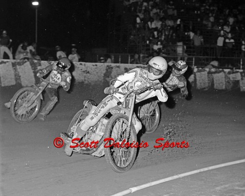 1981 Mike Bast Mike Faria Jim Fishback 8 X 10 IMS Speedway Motorcycle ...