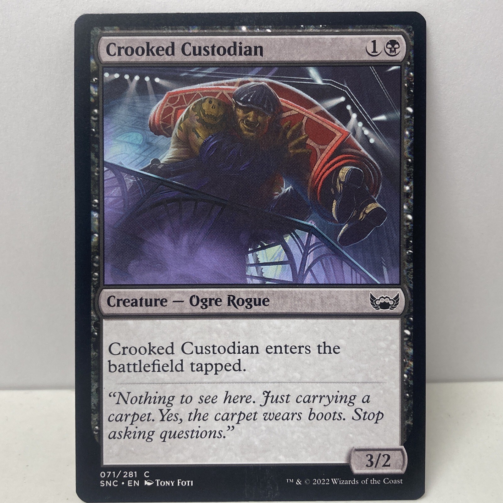 Crooked Custodian (071) Streets Of New Capenna SNC MTG Magic The ...
