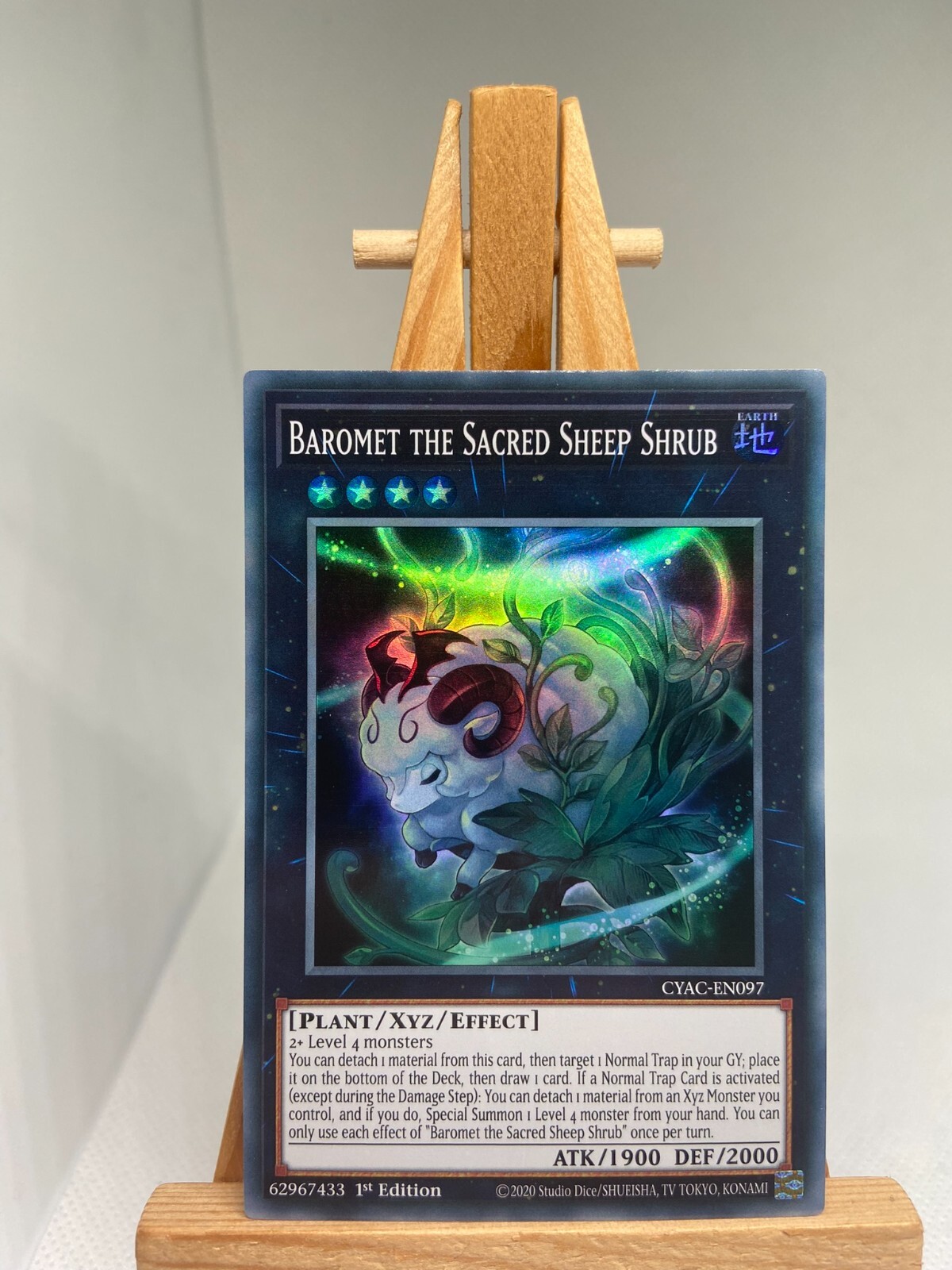 Baromet The Sacred Sheep Scrub - Super Rare 1st Edition CYAC-EN097 - NM ...