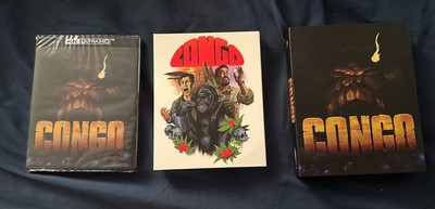 CONGO LIMITED EDITION VSU DELUXE BOX 4K ULTRA HD NEW! SEALED! VINEGAR ...