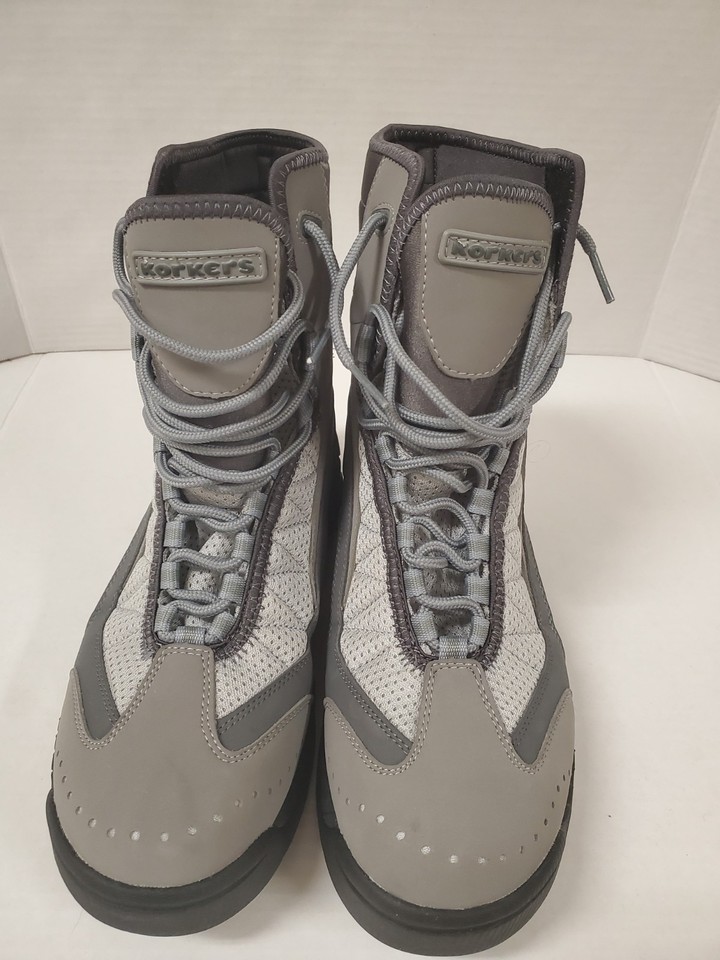 Korkers Men’s Gray Ultra Lite Wading Boot Multi Sport Amphibian Series ...