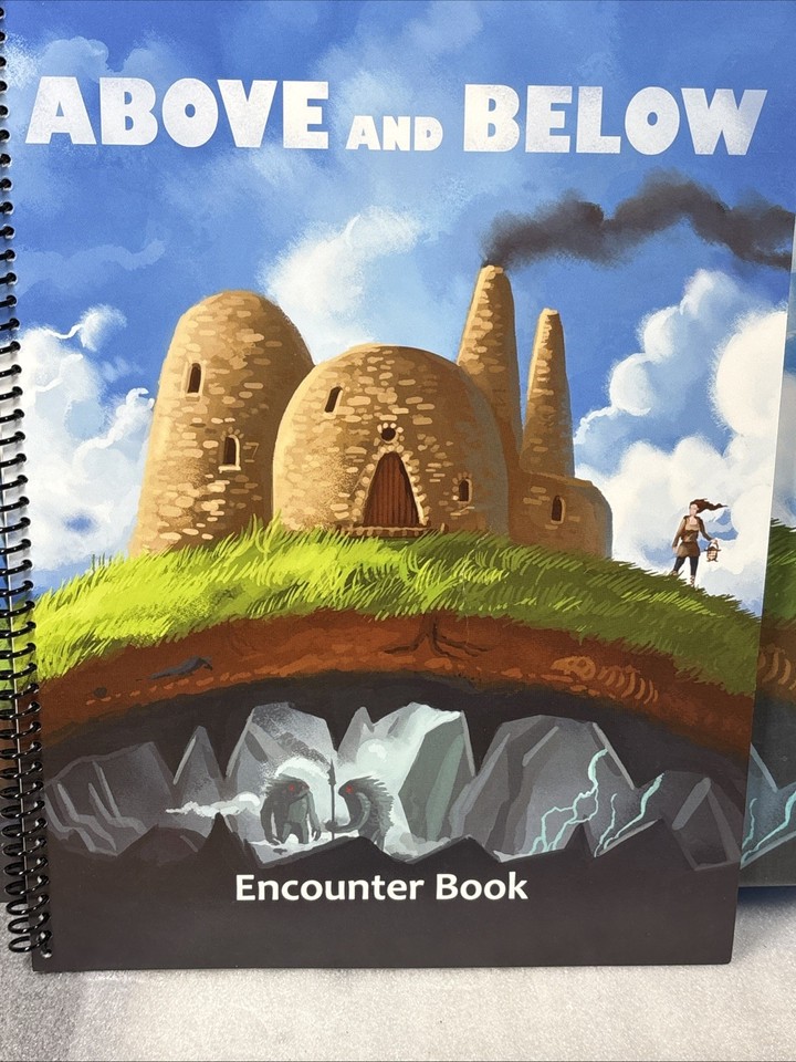 Above and Below • Board Game • 2015 Red Raven Games • COMPLETE ...