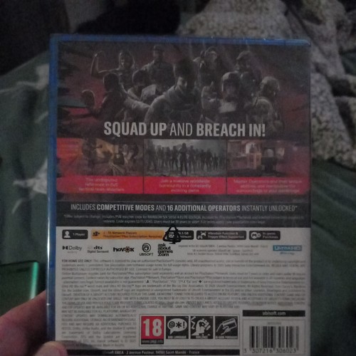 SIEGE X - ELITE EDITION - PS5 Tom Clancy's Rainbow 6 BRAND NEW SEALED ...