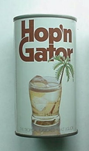 HOP'N GATOR TROPICAL FLAVORED MALT LIQUOR CAN, 1970s (PITTSBURGH ...