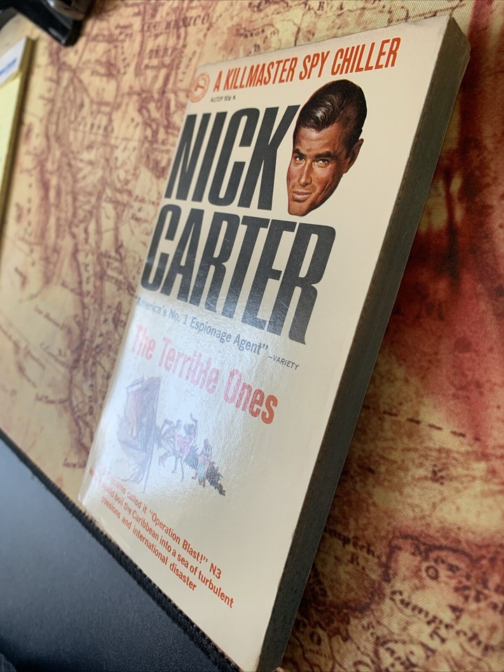 Nick Carter / THE TERRIBLE ONES 1966 1st Killmaster spy VG | eBay