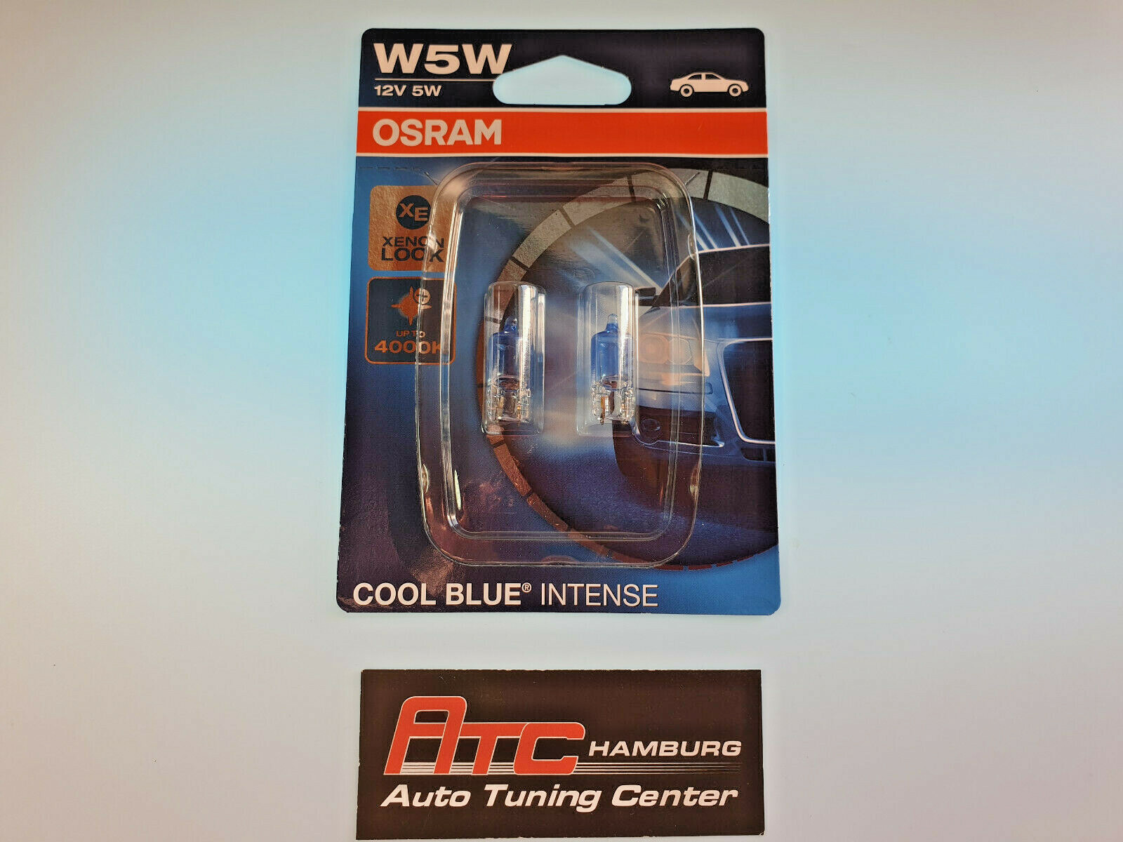 Osram 5W5 Cool Blue Standlicht Glühbirnen Leuchtmittel / Birne 5 Watt ...