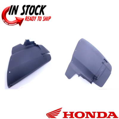 NEW OEM HONDA RINCON 650 680 FRONT RH & LH FENDER SIDE MUD EXTENSION ...