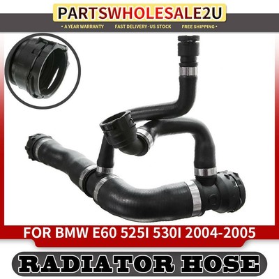 Upper Radiator Coolant Hose For BMW 525i 530i E60 04-05 Auto Trans ...