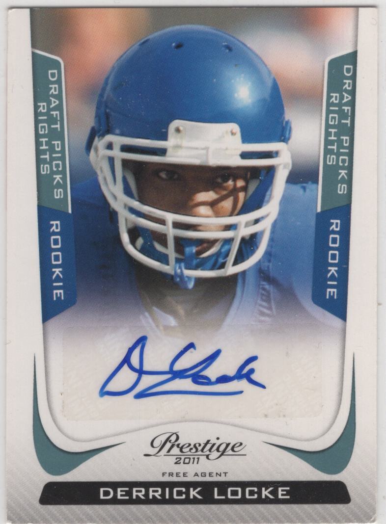 2011 Panini Prestige Derrick Locke Auto | eBay