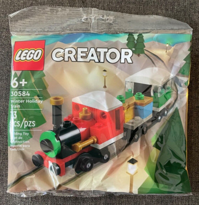 NIB Lego (30584) Creator - Winter Holiday Train polybag | eBay