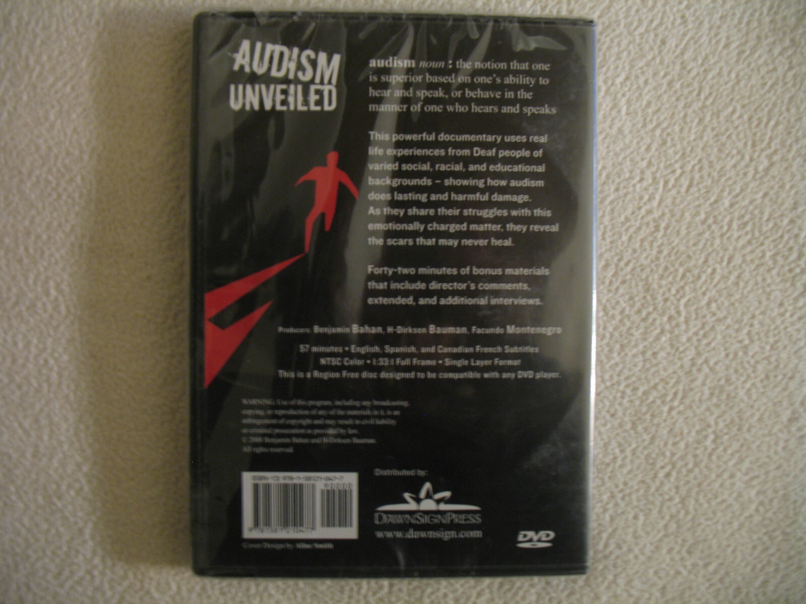 Audism Unveiled DVD 2008 RARE Deaf Documentary Benjamin Bahan H-dirksen ...