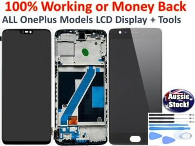 ONEPLUS One Plus 3 5 6 7 PRO LCD AMOLED DISPLAY TOUCH SCREEN DIGITIZER ...