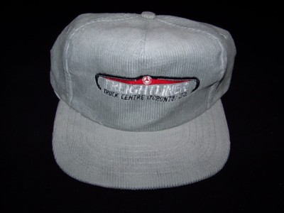 Freightliner Truck Toronto Snapback Vintage Hat Solid Back Corduroy ...