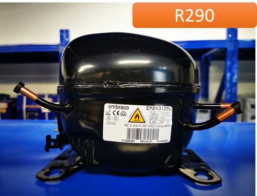 * Embraco Compressor EM2X3113U R290 LMBP Disp.2.98cc 151W | eBay