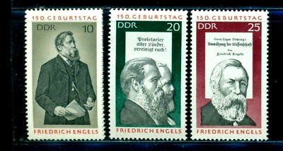 1970 Friedrich Engels,Karl Marx,german philosophers,Anti-Dühring,DDR ...