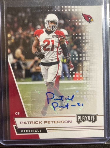 Patrick Peterson AUTO Panini Playoff 2020 Certified Autograph SP ...