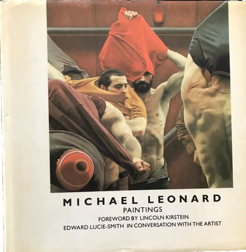 MICHAEL LEONARD Paintings UK Male Nude vtg 1985 figure studies Rare Gay ...