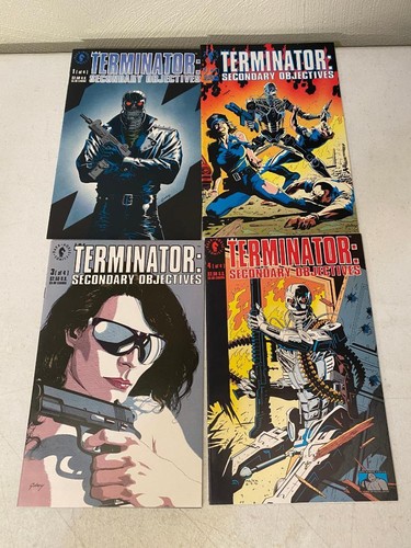The Terminator Secondary Objectives #1 2 3 4 (1991) Dark Horse Comics ...