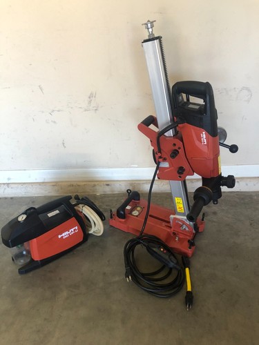 Hilti DD 150-U 120V Diamond Core Drill Rig with Stand & Vacuum Pump ...