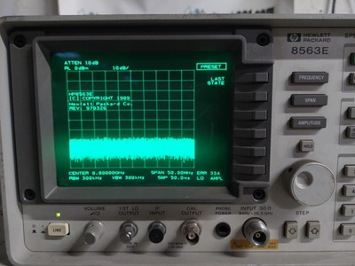 Hewlett Packard 8563E Spectrum Analyzer 9kHz-26.5GHz | eBay