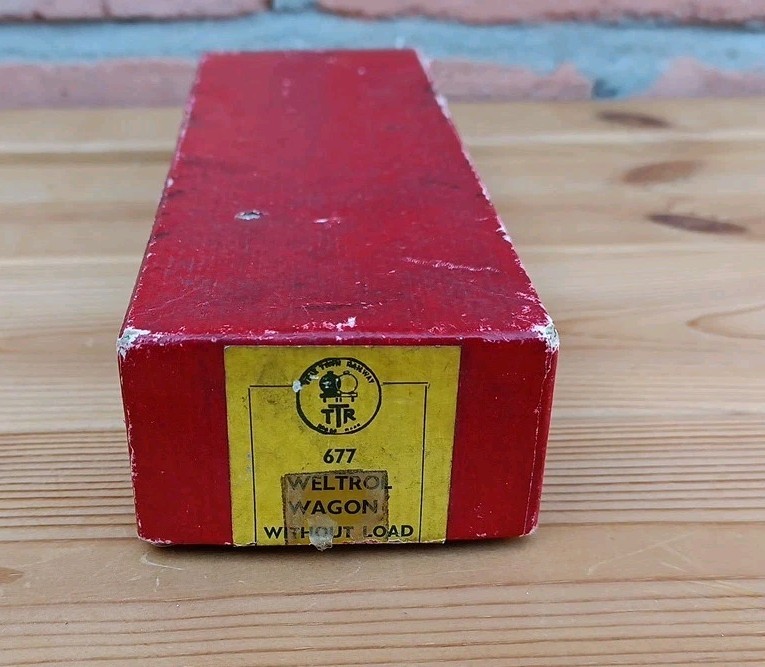 TTR TWIN TRIX RAILWAYS '677 WELTROL WAGON' EMPTY BOX (Original) | eBay UK