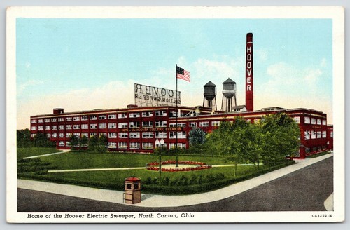 North Canton Ohio~Hoover Electric Sweeper Factory~Water Towers~Guard ...