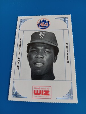 Leroy Stanton 1991 THE WIZ #376 NEW YORK METS Card SGA Rare FREE ...