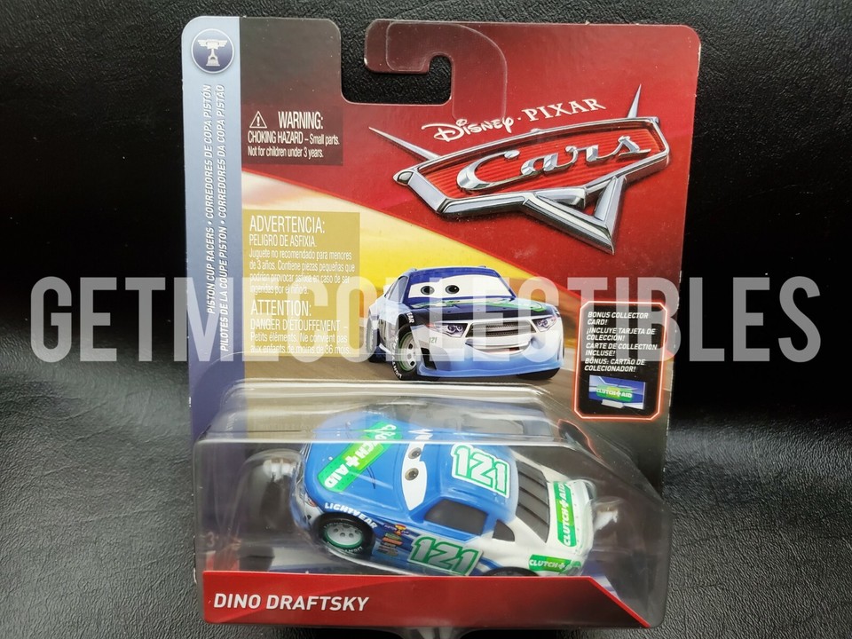 DISNEY PIXAR CARS WITH CARD DINO DRAFTSKY CLUTCH AID 2018 SAVE 6% GMC ...
