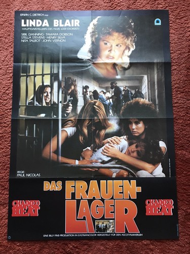 Das Frauenlager Kinoplakat Poster A1, Linda Blair, Sibil Danning, Henry ...