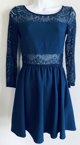 H&M Divided Womans Navy Blue Dress | Size 4 | eBay