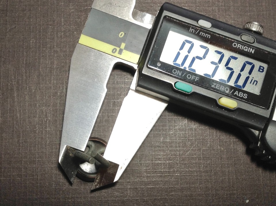 10 pcs NORS round headed bronze capped push in trim clips fasteners for ...