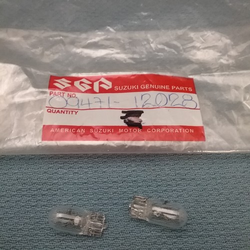 QTY 2 NEW GENUINE SUZUKI , 09471-12028, BULB (12V, 3.4W), 1980-2019 | eBay