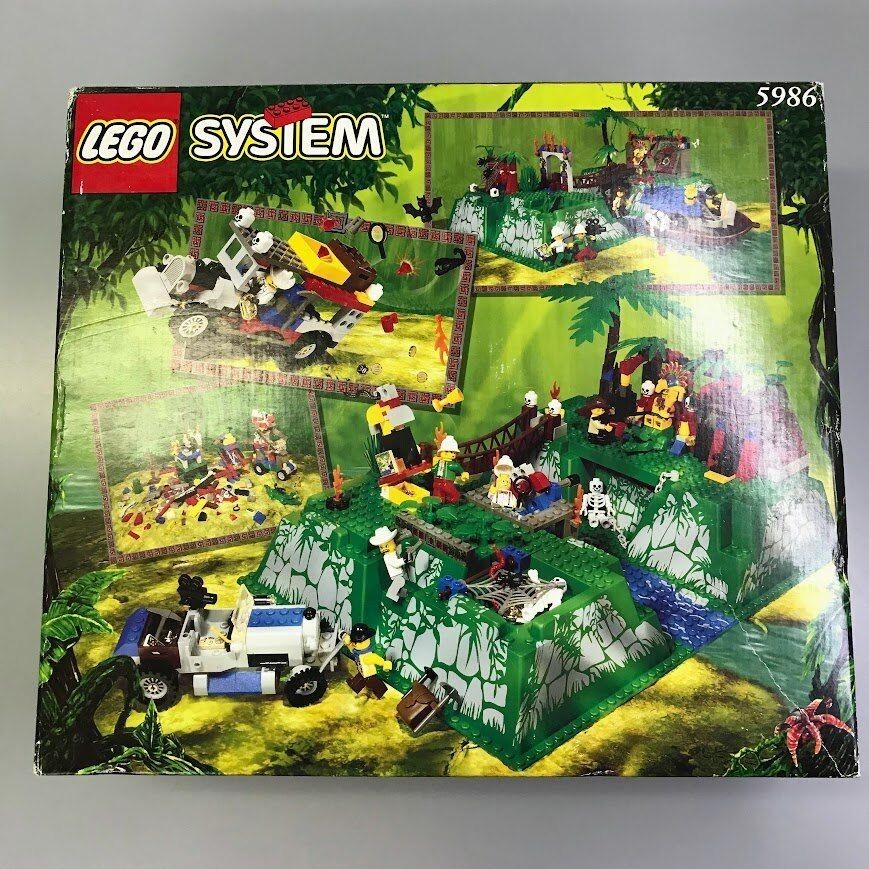 LEGO System Adventurers Amazon Ancient Ruins 5986 In 1999 New Retired ...