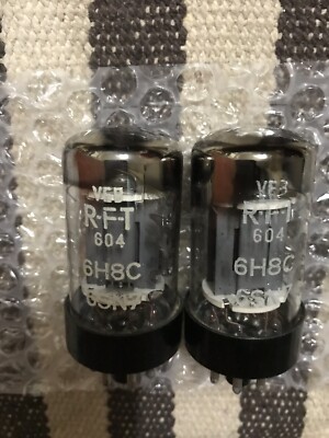 RFT 6H8C 6SN7 5692 Used Excellent Testing Value Matched Pair | eBay