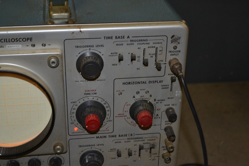 Tektronix Type 547 Oscilloscope 1A2 Dual-Trace Plug-in Unit | eBay