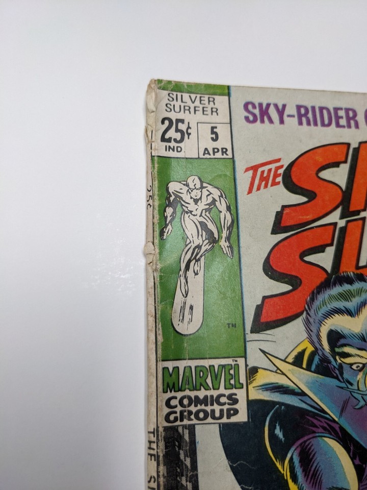 Silver Surfer #5 John Buscema 1st Al Harper Marvel 1968 | eBay