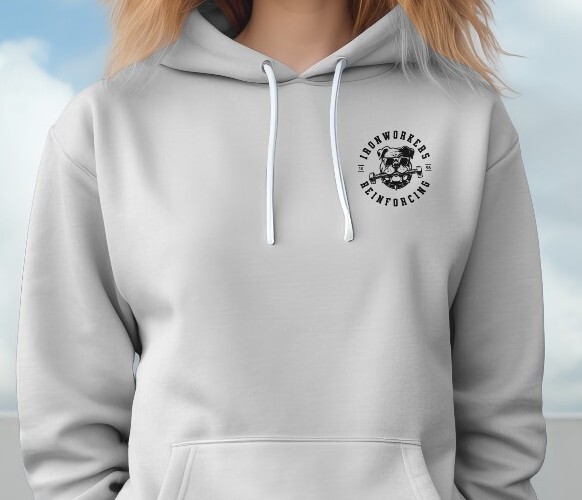 Ironworker Local 46 Rebar Rodbusters Lathers Hoodie All size iron ...